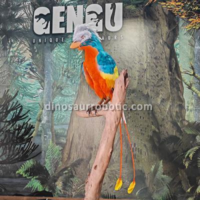 China Lifelike Realistic Animatronic Animals Confuciusornis Customizable for sale