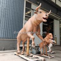 China CE Dancing Bull Animatronic For Scene Layout Amusement Parks for sale