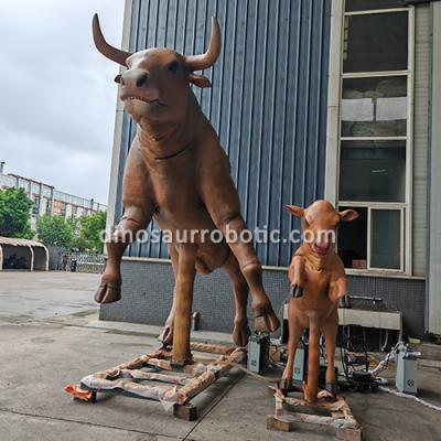China CE Dancing Bull Animatronic For Scene Layout Amusement Parks for sale