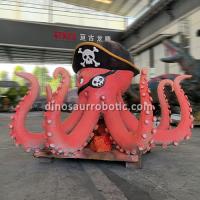 China Pirate-Themed Customizable Animatronic Octopus with Highly Biomimetic Dynamics for Indoor and Outdoor Use for sale