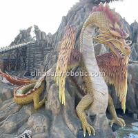 China Animatronic Yinglong Interactive Moving Models For Amusement Parks for sale
