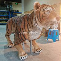 China Indoor Outdoor Realistic Animal Robot Quadruped Smart Walking Tiger for sale
