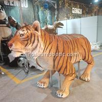 China Indoor Outdoor Realistic Animal Robot Quadruped Smart Walking Tiger for sale