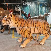 China Indoor Outdoor Realistic Animal Robot Quadruped Smart Walking Tiger for sale