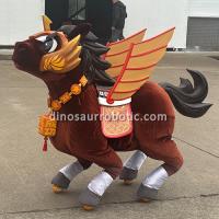 China Customizable Realistic Animal Quadruped Smart Walking Horse Ideal Indoor Outdoor for sale