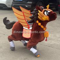 China Customizable Realistic Animal Quadruped Smart Walking Horse Ideal Indoor Outdoor for sale