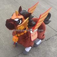 China Customizable Realistic Animal Quadruped Smart Walking Horse Ideal Indoor Outdoor for sale