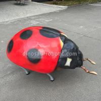China Amusement Parks And Malls Realistic Animal Robot Walking Ladybug Designed for sale
