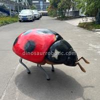 China Amusement Parks And Malls Realistic Animal Robot Walking Ladybug Designed for sale