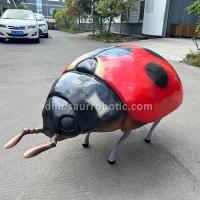 China Amusement Parks And Malls Realistic Animal Robot Walking Ladybug Designed for sale