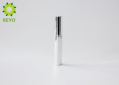 China 7ml Plastic Lip Gloss Tubes Silver Color Custom Service Acceptable for sale