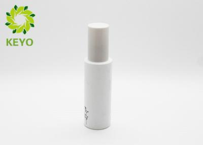 China White Color Glass Empty Spray Bottle 30ml For Skin Care / Cosmetic Packaging for sale