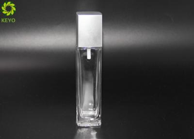 China Empty Glass Pump Bottles 100ml For Skin Moisturizing Products OEM Available for sale