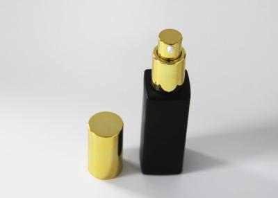 China Essential Oil Packaging Bottles , 30ml Matte Black Glass Pump Bottles for sale