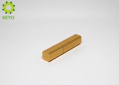 China Customized Empty Lipstick Tube Container , Aluminum Metal Lip Balm Tubes for sale