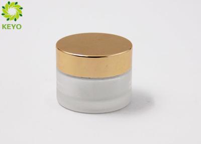 China 30ml Frosted Glass Cosmetic Cream Jar Custom Printing Logo Acceptable for sale