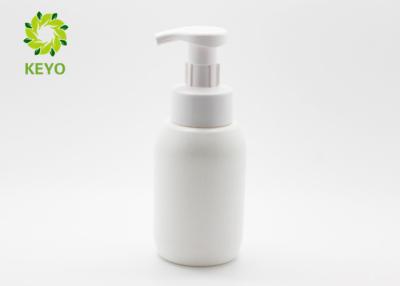China Cylindrical Shape 200ml HDPE Empty Pump Bottles For Shampoo And Conditioner for sale