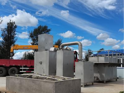 China San Francisco garbage incinerator Low temperature incineration.  Harmless treatment. for sale