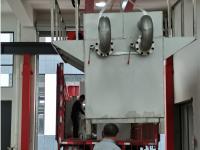 China FIRE PRINT magnetic low temperature mobile incinerator for sale