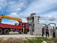 China No fuel Low temperature magnetic incinerator Environmentally friendly incinerator for sale