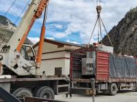 China Glass City garbage incinerator Low temperature incineration.  Harmless treatment. for sale