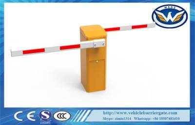 China DC 24V Heavy Duty Parking Barrier Gate Two Motor Two Booms For Community for sale
