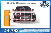 China Heavy Duty Automatic Boom Barrier RS485 24VDC Brushless Motor With Two Fence Boom for sale