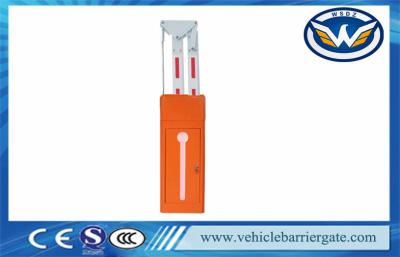 China 180 Degree LED Display Car Park Barriers , Folding Safety Barriers for sale