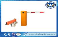 China Automatic Boom Barrier Gate With Single Bar , Screen Traffic Barrier gate for sale
