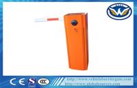China Red Automatic Boom Barrier Boom Gate with Max 6m Straight Arm For Vehicle Management for sale