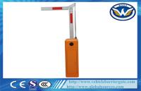 China Folding 80W Highway Toll Car Automatic Barrier Gate With Manual Release for sale