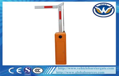 China Folding 80W Highway Toll Car Automatic Barrier Gate With Manual Release for sale