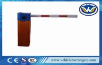 China High Sensitive 1400rmp Automatic Parking Gate Barrier With 6 Meters Boom for sale