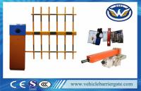 China Two Fence Car Park Barrier Systems With Loop Detector For Entrance And Exit for sale