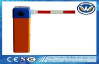 China Manual Vehicle Barrier Gate with RS485 Communication Module Straight Boom for sale