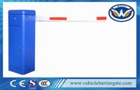 China LED Light Red and White Arm Parking Barrier Gate Max Length is 8m for sale