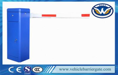 China LED Light Red and White Arm Parking Barrier Gate Max Length is 8m for sale