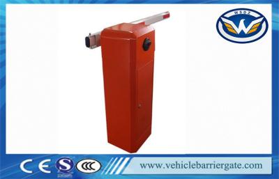 China Highway Toll Automatic Vehicle Barriers with Led and Rubber Arm 2.5m IP44 0.6 s for sale