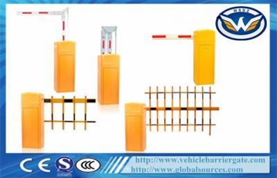 China IP44 Bi - directional Automatic Boom Barrier Gate Arm For Infrared Photocells for sale
