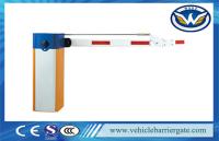 China Single Bar Manual Release Electric Barrier Gate With 180 Degree Folding Arm for sale