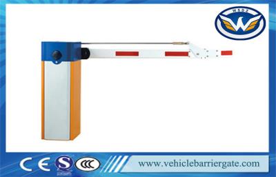 China Single Bar Manual Release Electric Barrier Gate With 180 Degree Folding Arm for sale