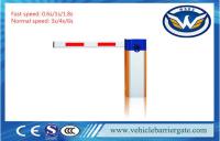China OEM Folding / Fence Arm Parking Lot Barrier Gates Automatic Boom Barrier AC220V for sale