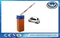 China Automatic Car Park Barrier System Security Boom Gates With RS485 Interface for sale