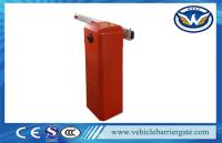 China Red Intelligent Automatic Road Boom Barrier Gate With Limit Switch for sale
