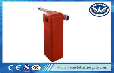China Red Intelligent Automatic Road Boom Barrier Gate With Limit Switch for sale