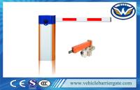 China Clutch Device Parking Barrier Gate 1 - 6 Meters  Aluminum Alloy Straight Arm for sale