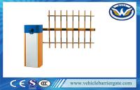 China 2mm Cold Rolled Plate Parking Barrier Gate With Clutch Device Three Fence Arm for sale
