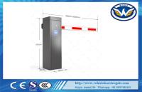 China Non Spring Vehicle Barrier Gate 24V DC Brushless Motor Parking Boom Barrier for sale