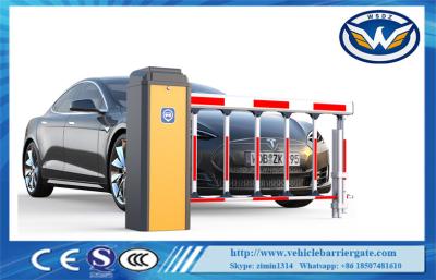 China Remote Automatic Boom Barrier Gate Speed Adjustable BLDC Motor 24V DC RFID Reader for sale