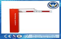 China Adjustable Speed Traffic Barrier Gate Wonsun 2nd BLDC 24V Motor With 90 Folding Arm for sale